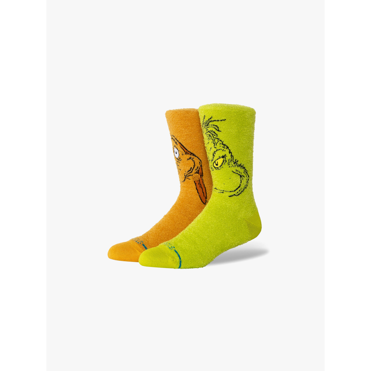 Meias Grinch and Max Cano Médio - Conforto Felpudo | STANCE ...