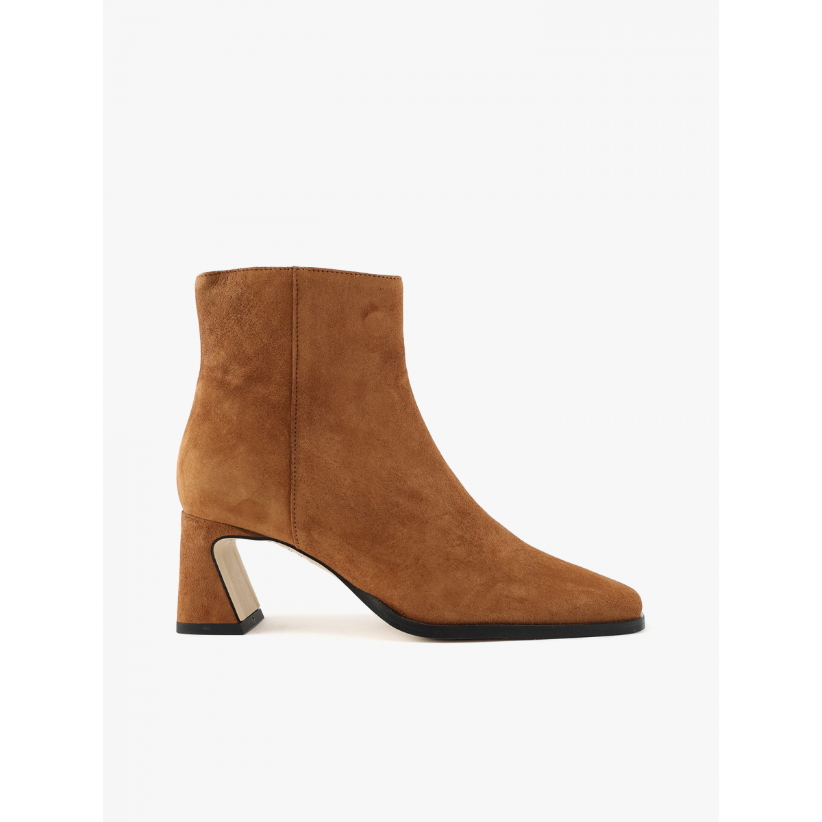 SOFIA COSTA Botas de Pele Camel - 2040248215CML | Marques Soares
